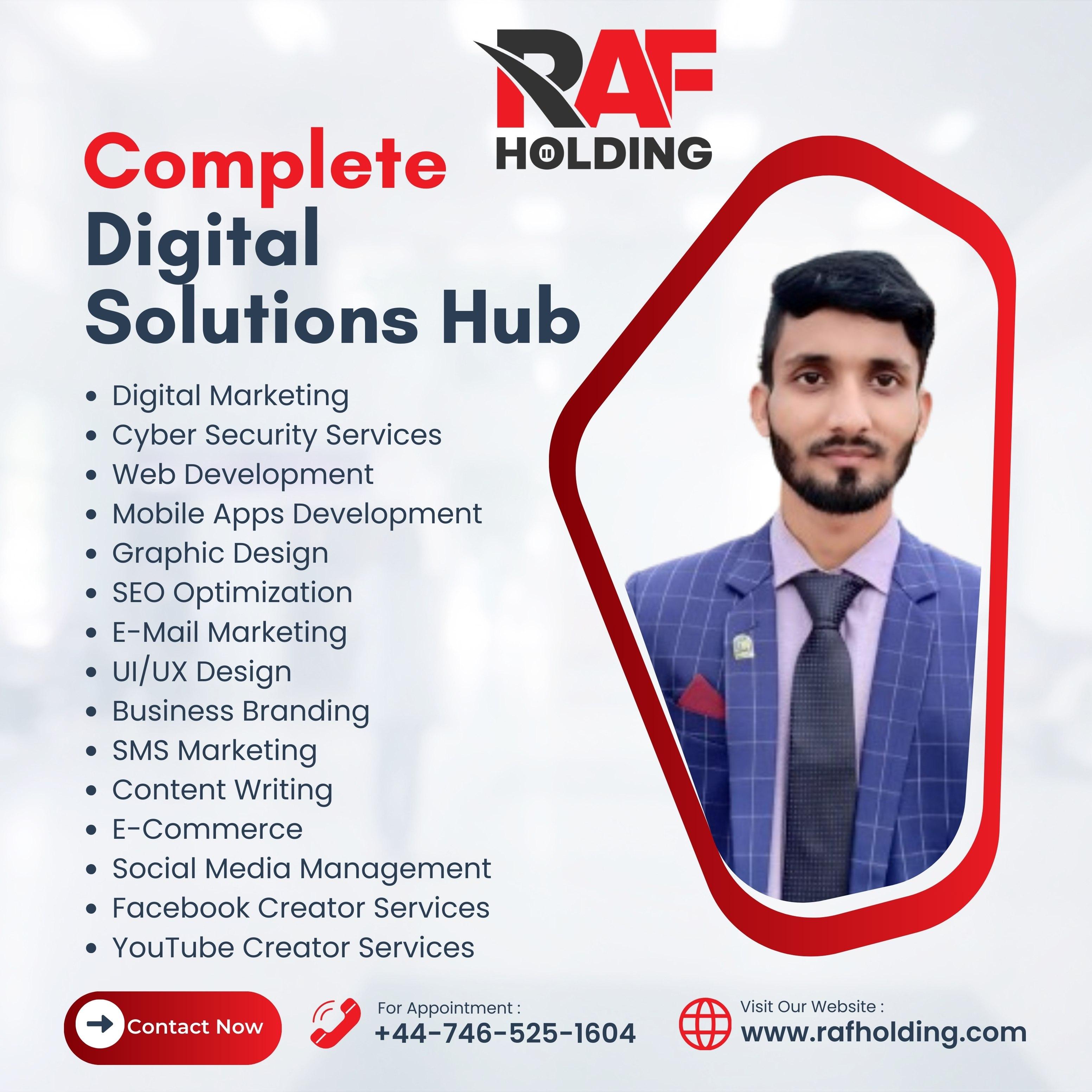RAF Holding Pvt. Ltd. | Innovative IT Services & Technology Solutions